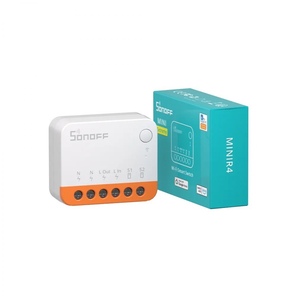 Sonoff MINI R4 Extreme - Wi-Fi Schakelaar - SONOFF-MINIR4 Sonoff MINI R4 Extreme - Wi-Fi Schakelaar - SONOFF-MINIR4