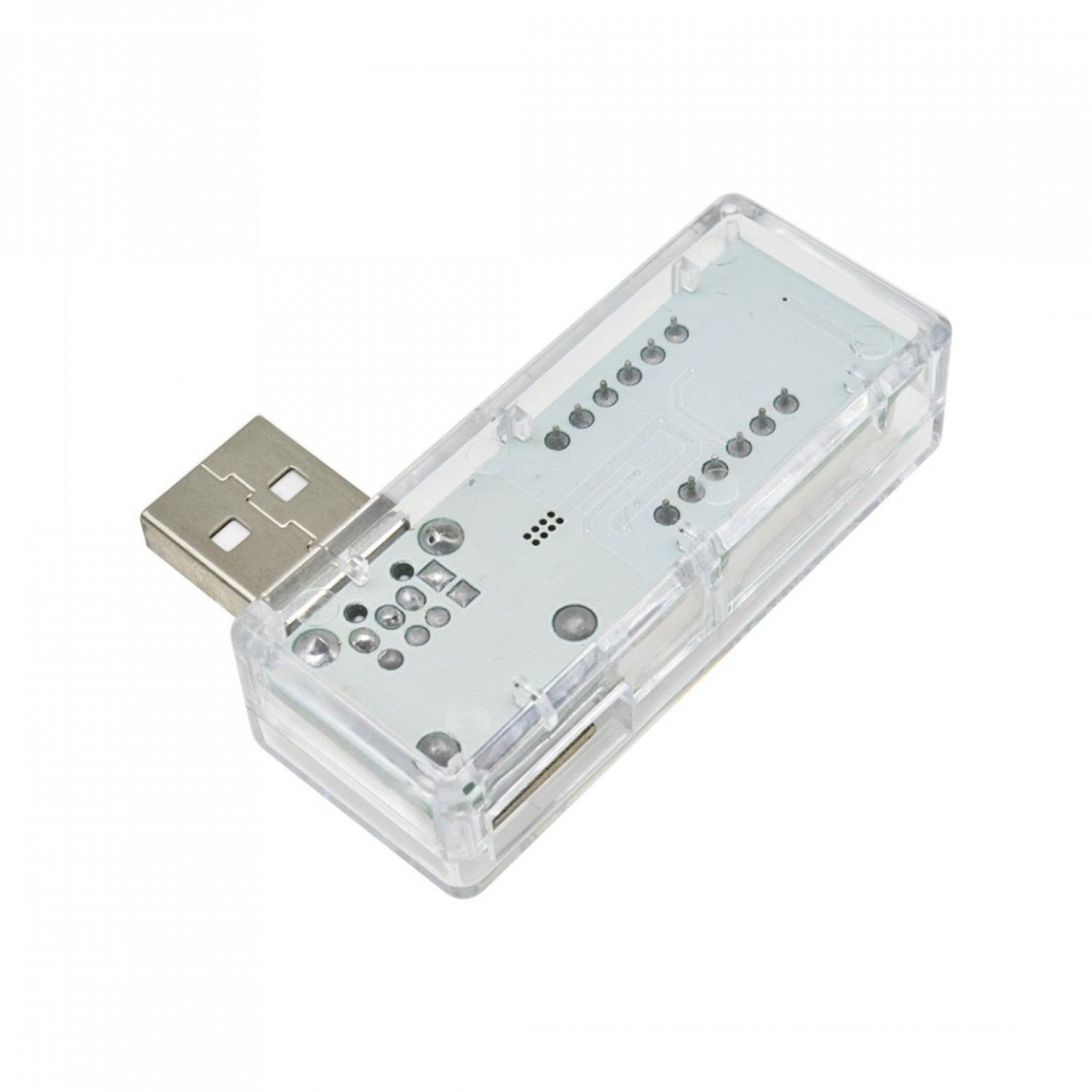Usb Current And Voltage Meter With Segment Display Usbcurvoltmeter A