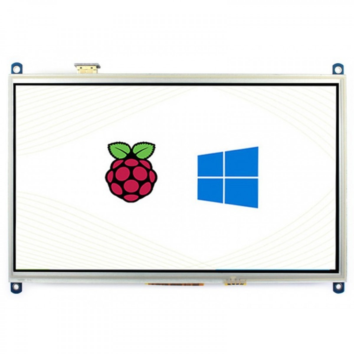 Waveshare 10.1 inch HDMI IPS-TFT-LCD Display 1024*600 pixels with Touchscreen - Raspberry Pi ...