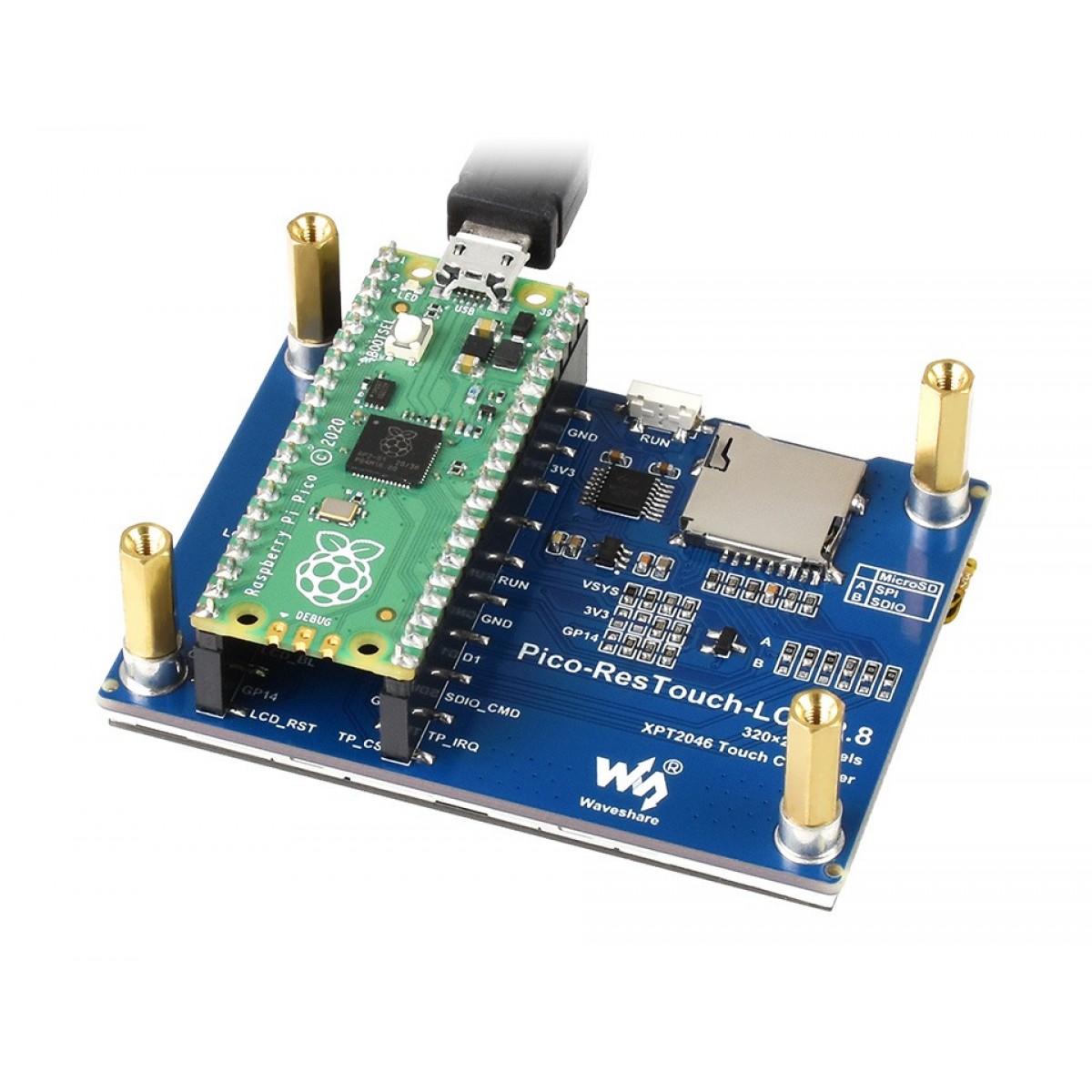 Waveshare 2.8 inch IPS-TFT-LCD Display 320*240 pixels - with ...