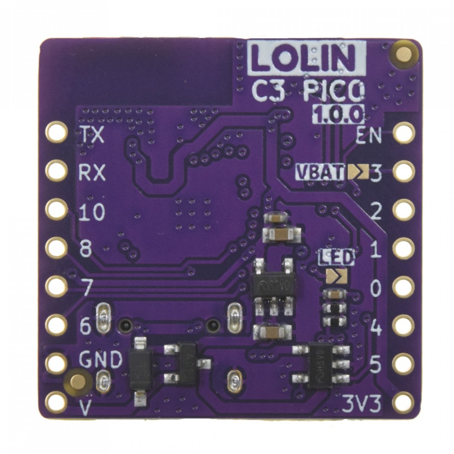 Wemos C3 Pico - ESP32-C3 - V1.0.0 - C3-PICO-V1.0.0