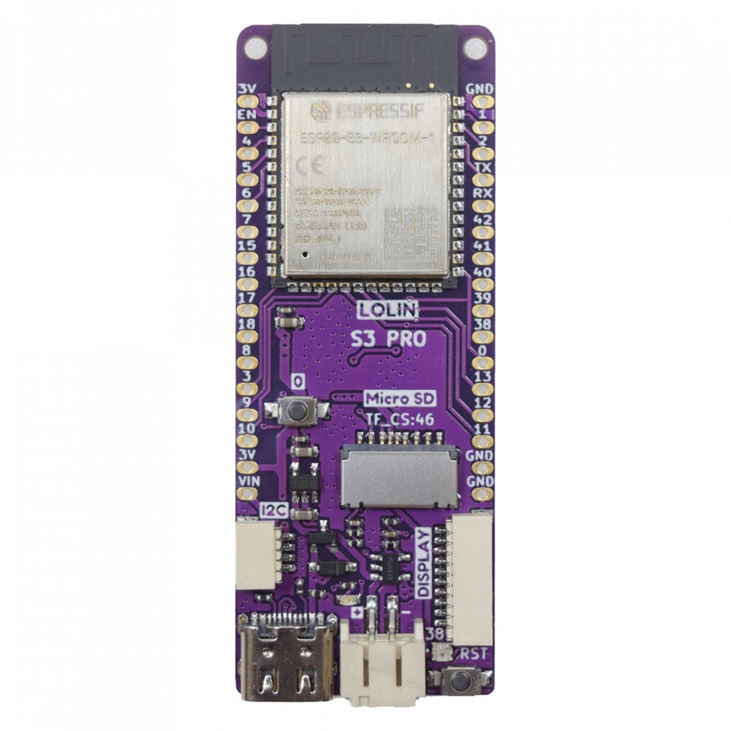 Wemos S3 Pro - ESP32-S3 - V1.0.0 - WMS3PRO