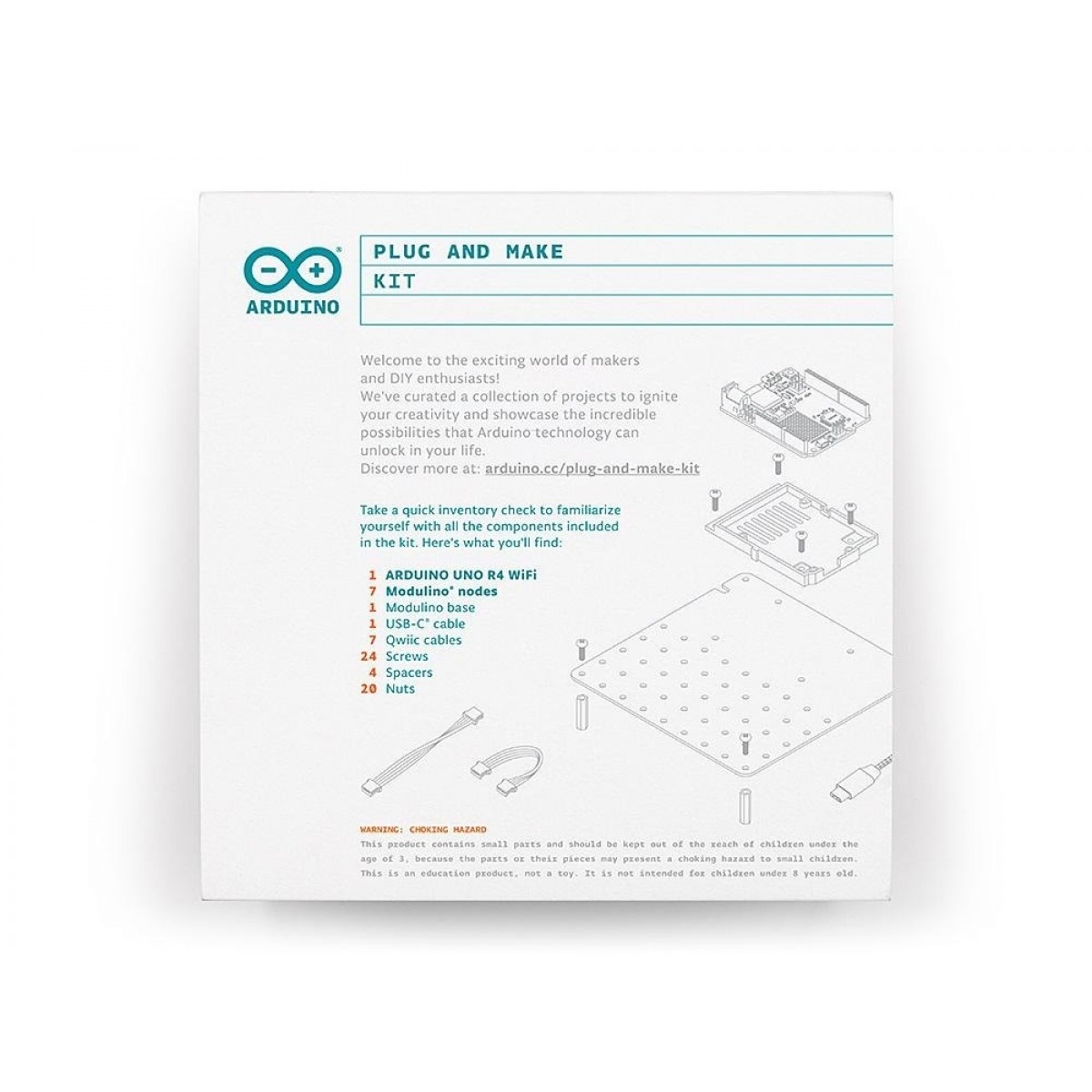 Arduino Plug and Make Kit - AKX00069