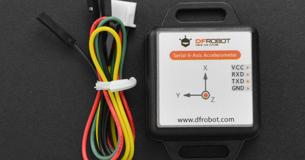 Dfrobot Serial 6 Axis Accelerometer And Gyroscope Module Uart 33v 5v Dfrobot Sen0386