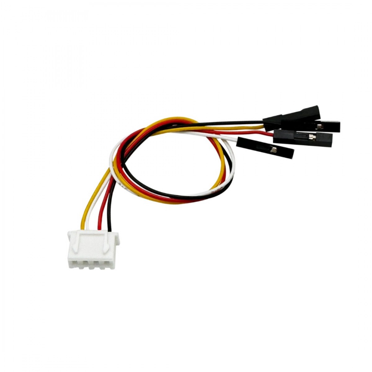 JST-XH Female naar DuPont Female Compatible Kabel - 4p - 15cm - JSTXH-DUPF-4P15CM