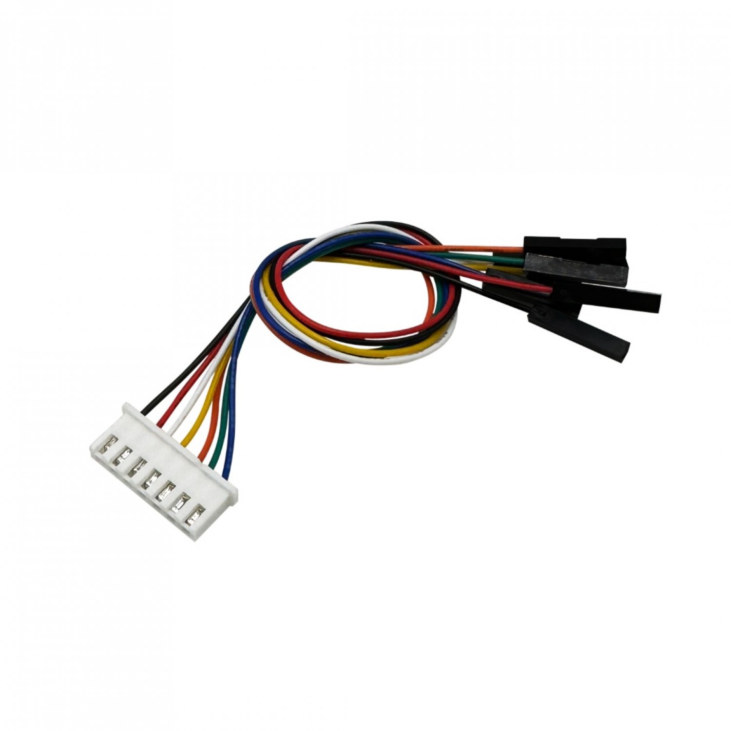 JST-XH Female to DuPont Female Compatible Cable - 7p - 15cm - JSTXH-DUPF-7P15CM