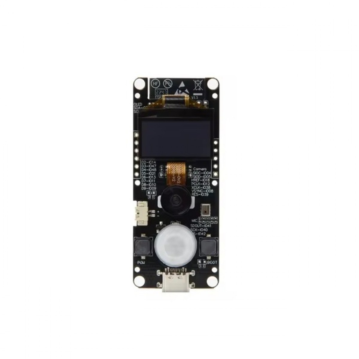 LilyGO T-Camera S3 OV2640 - ESP32-S3 - Fisheye - LILYGO-H644
