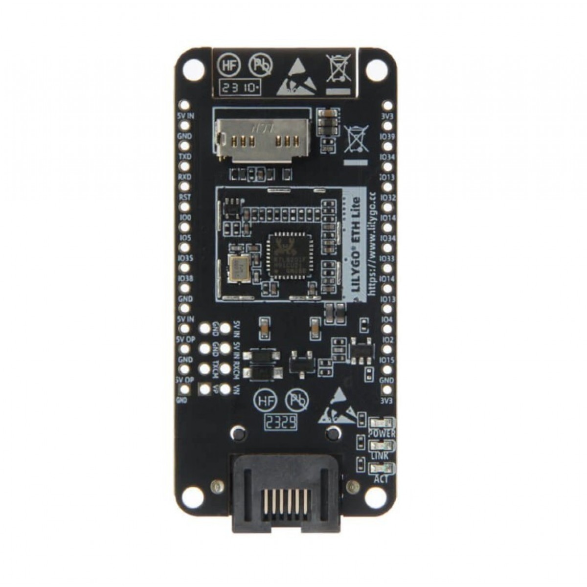 Lilygo T Eth Lite Esp32 Rtl8201 Lilygo H673