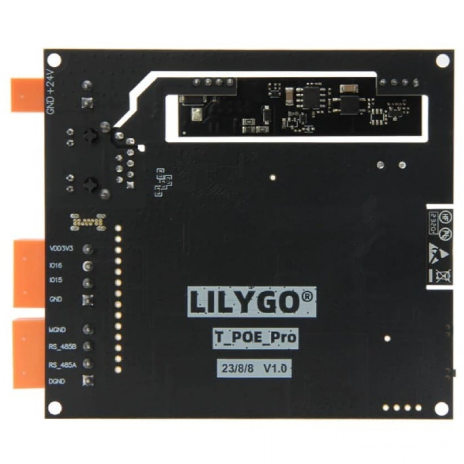 LilyGO T-PoE-Pro - ESP32 - LAN8720A - LILYGO-Q428