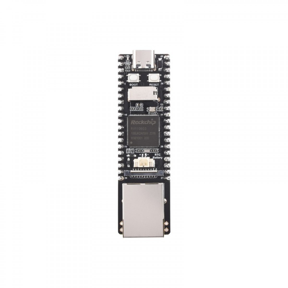 Luckfox Pico Max M - Linux Development Board - RV1106 - 256MB RAM - Soldered Headers - WS-25720