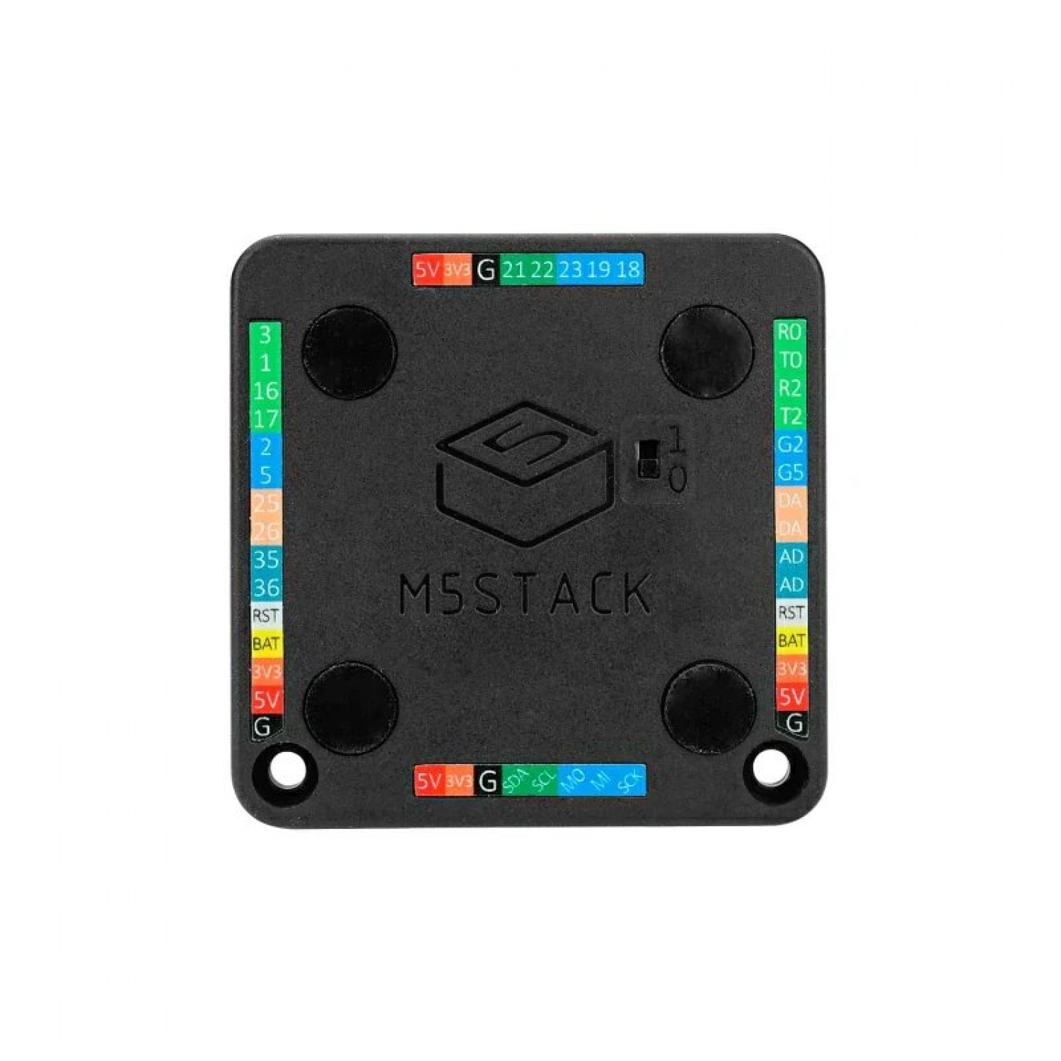 M5Stack Black Bottom Base V1.1 - 110mA Li-Po Batterij - voor M5Core ...