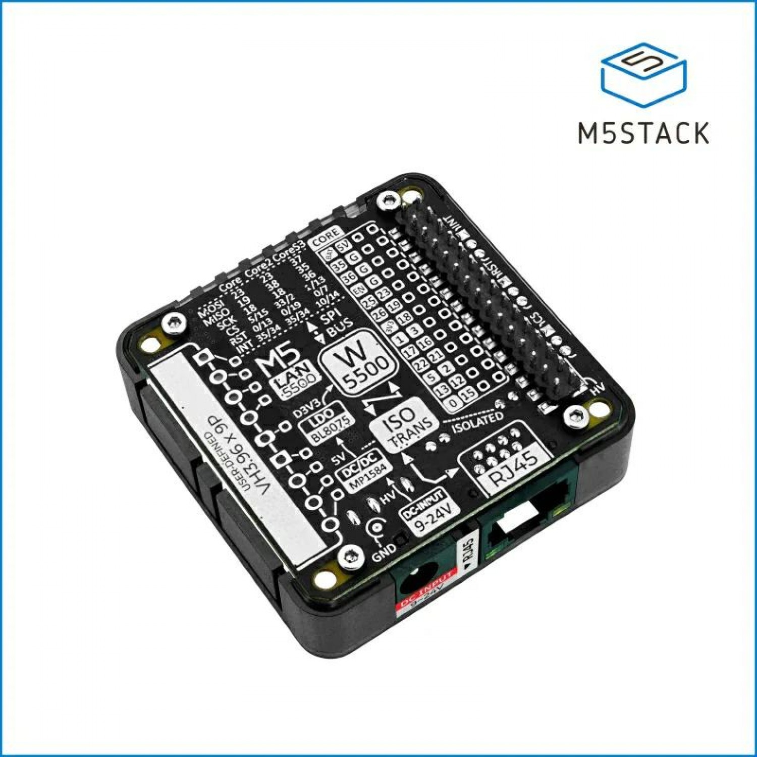 M5Stack LAN Module 13.2 - W5500 Ethernet - for M5Core - M5STACK-M136