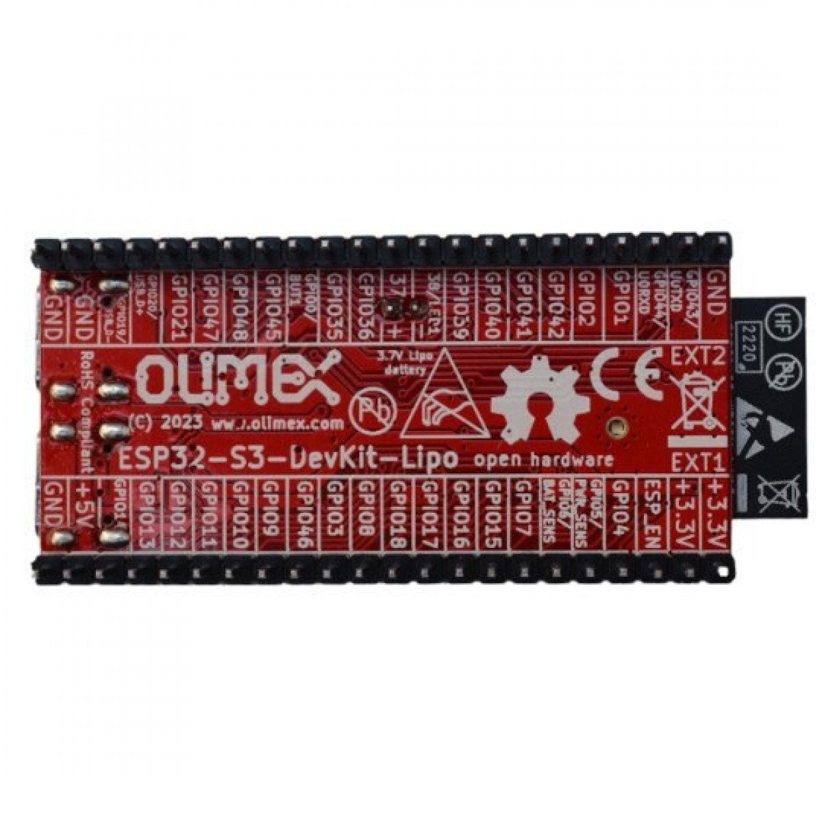 Olimex Esp32 S3 Devkit Lipo Ol Esp32 S3 Devkit Lipo
