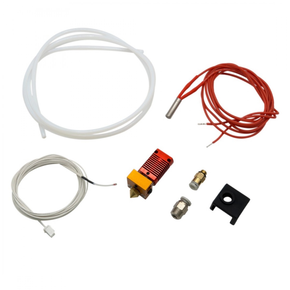 Premium Hotend MK8 - 1.75mm - 24V - 40W - Ender 3 Compatible - NLRDMK82401