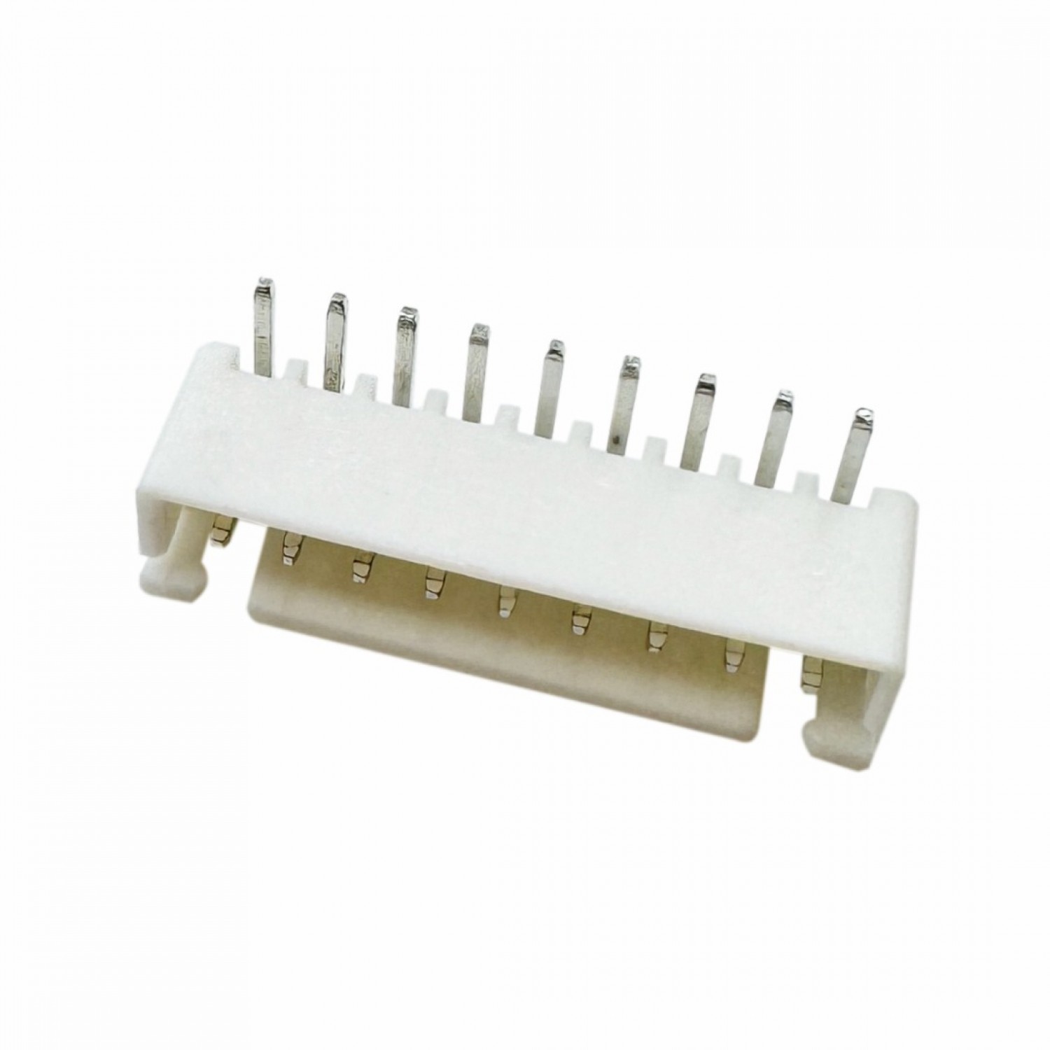 JST-XH 9p Compatible PCB Connector Male - 90° - JST-XHPCB9PMALE90DEG
