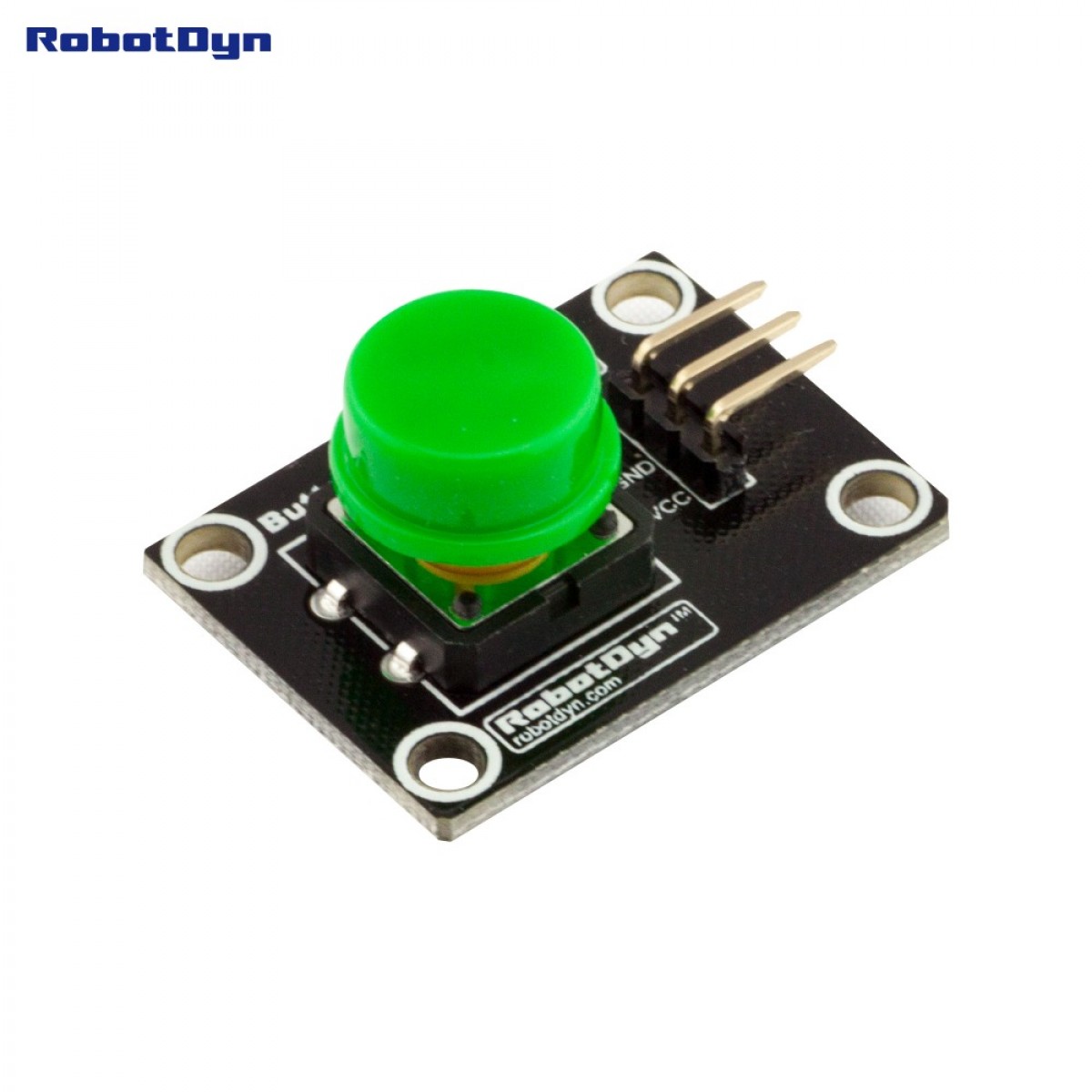 RobotDyn Push button module - Green - RDBTNMODGREEN