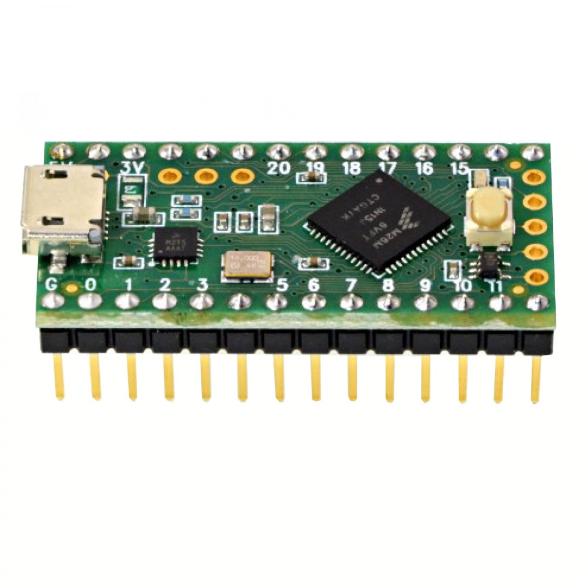 Teensy LC with Soldered Headers - TEENSYLC-PINS