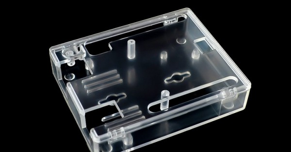 Uno R3 Behuizing - Monteerbaar - Transparant - UNOCASEMTRNS