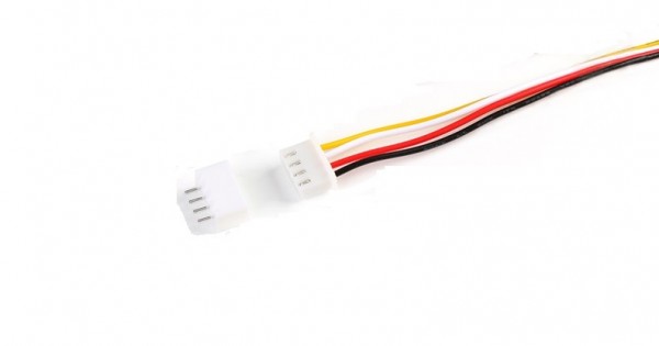JST-XH 4p Compatible Connector met Kabel en Printplaatconnector - JST-XHCABLE4P20CM