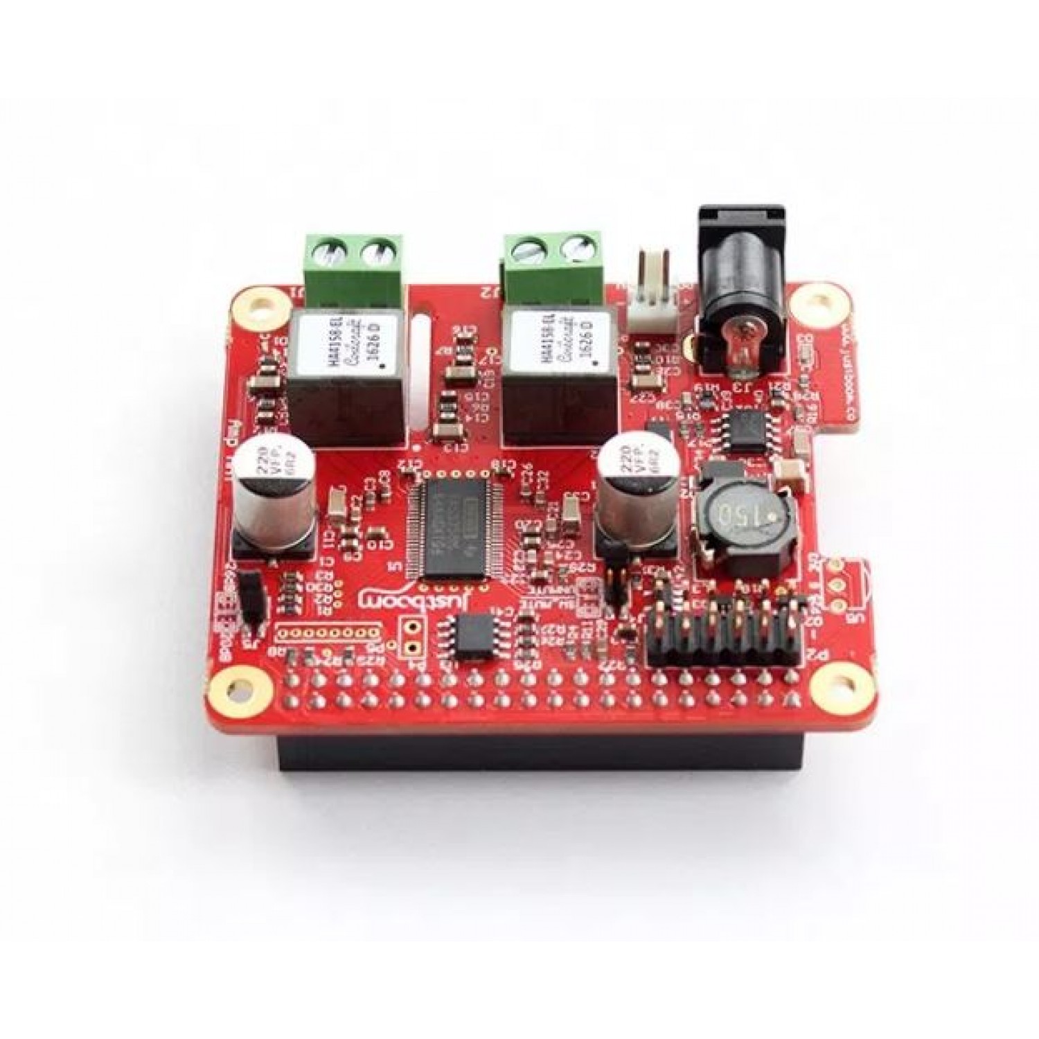 JustBoom Raspberry Pi Amp HAT - TAS575 2x30W - PSPIAMPHAT