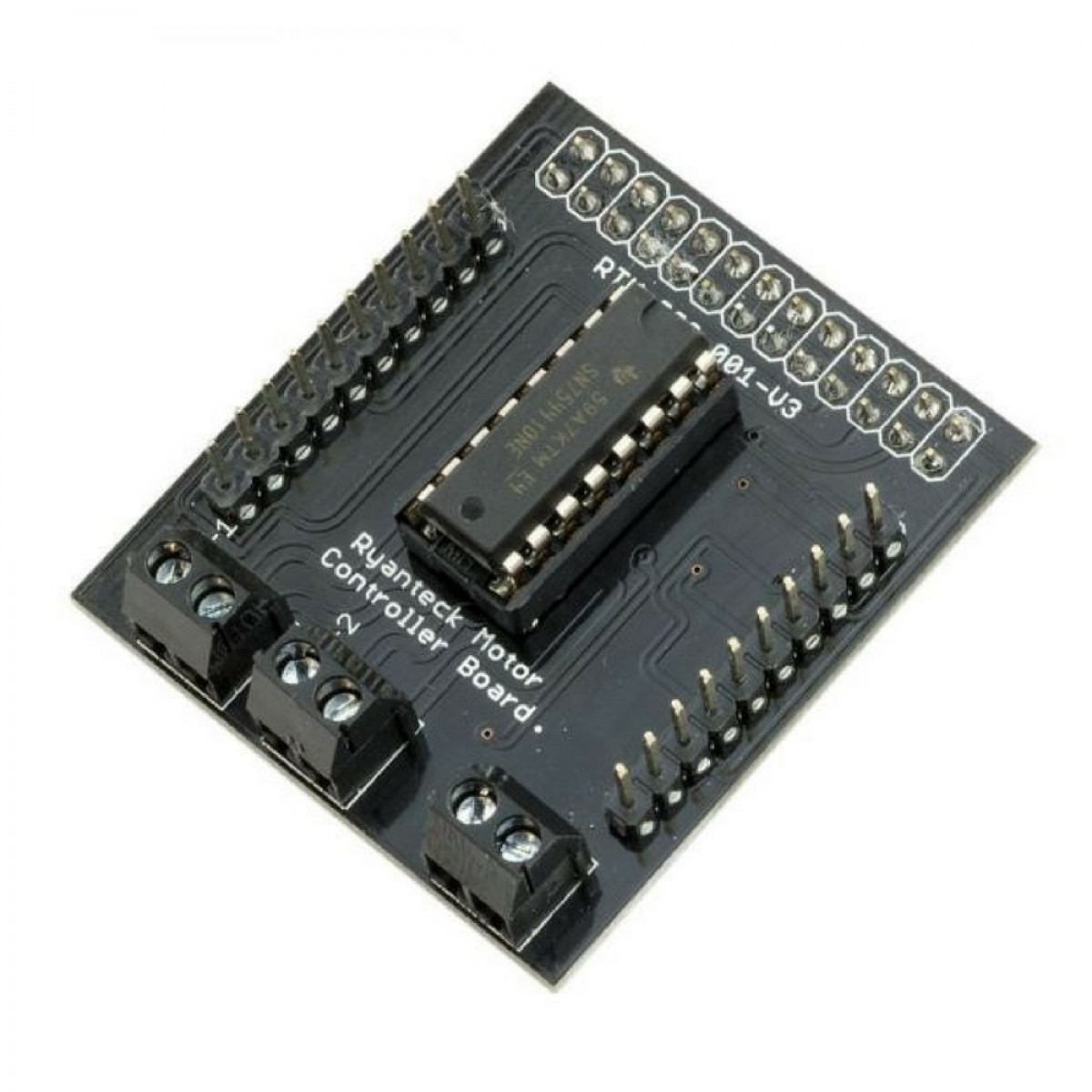 Ryanteck Raspberry Pi Motor Controller HAT - 12V 1A - RTKRPIMOTORCONTR