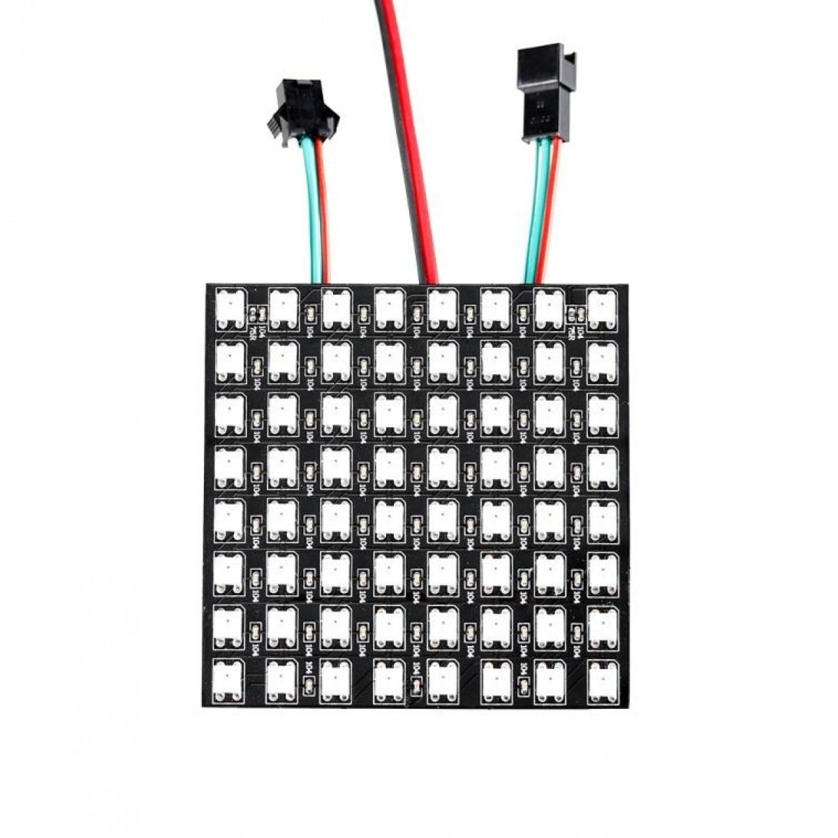 WorldSemi WS2812B Digitale 5050 RGB LED - Matrix 8x8 - Flexibel ...