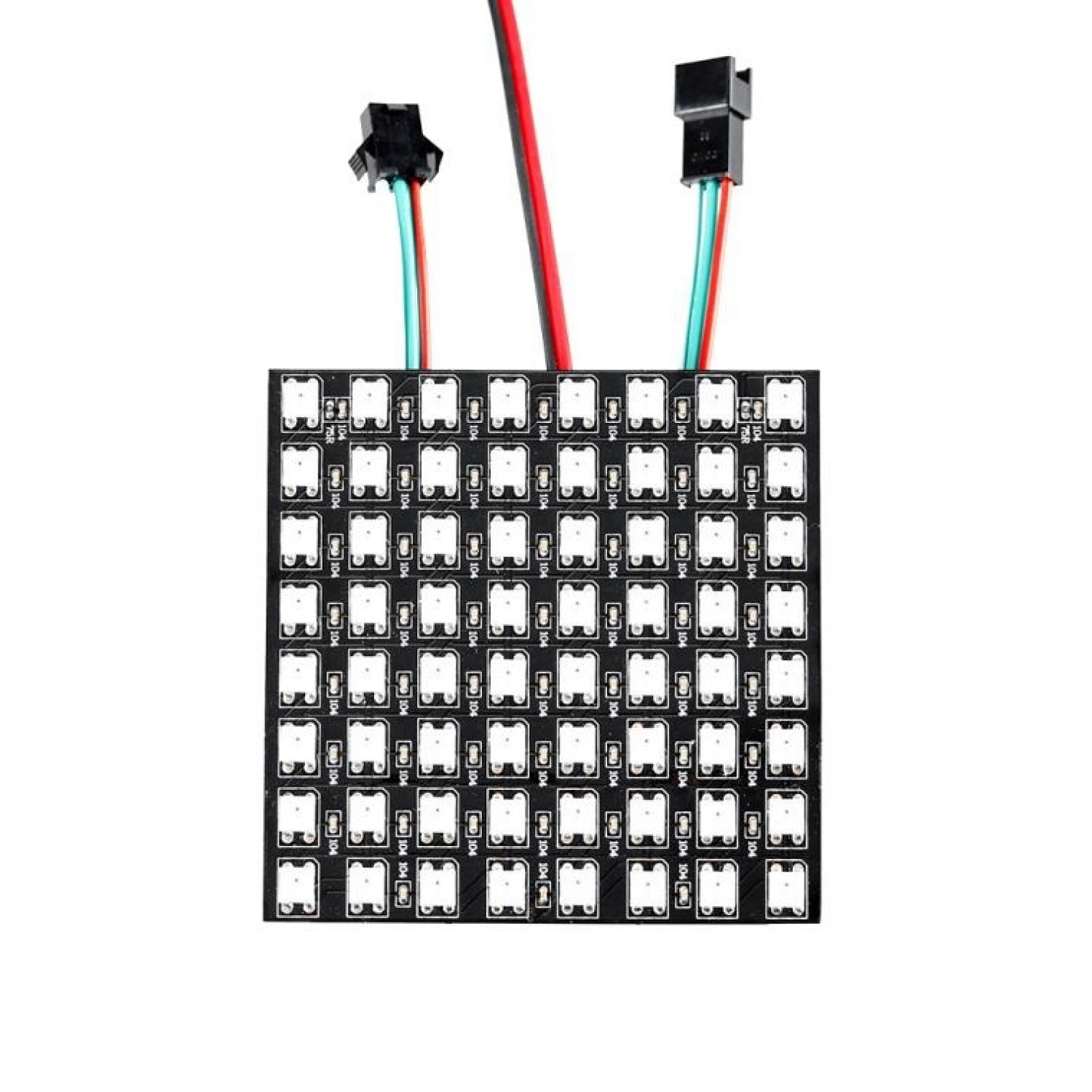 WorldSemi WS2812B Digitale 5050 RGB LED - Matrix 8x8 - Flexibel ...