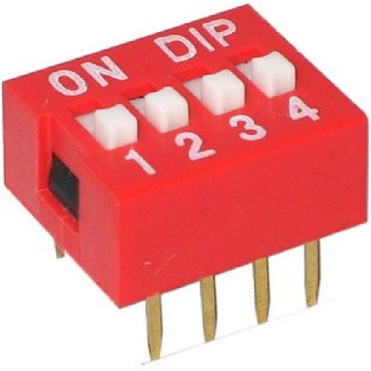 DIP Switch - 4 Positions - DIPSWITCH4