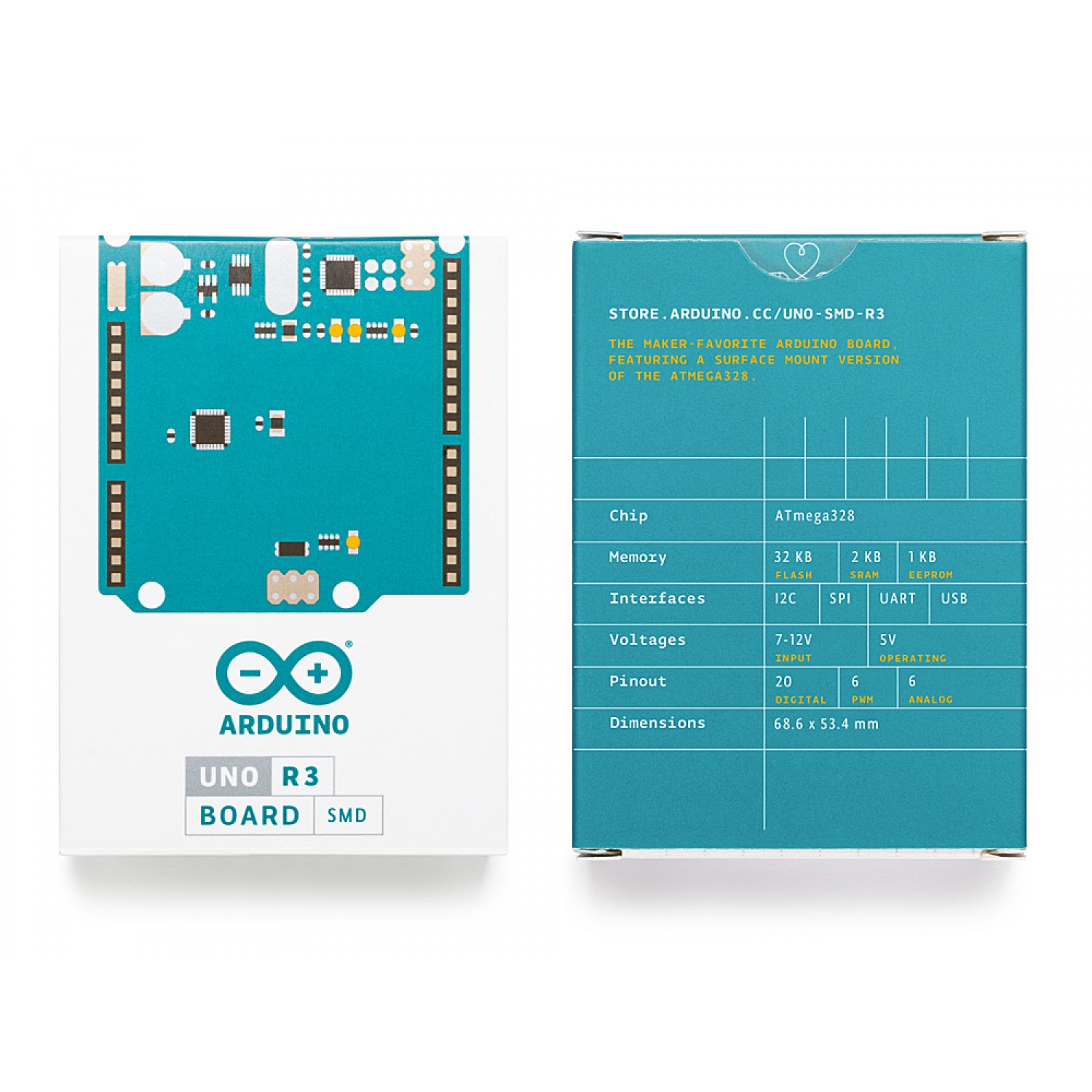 Arduino Uno R3 SMD - A000073