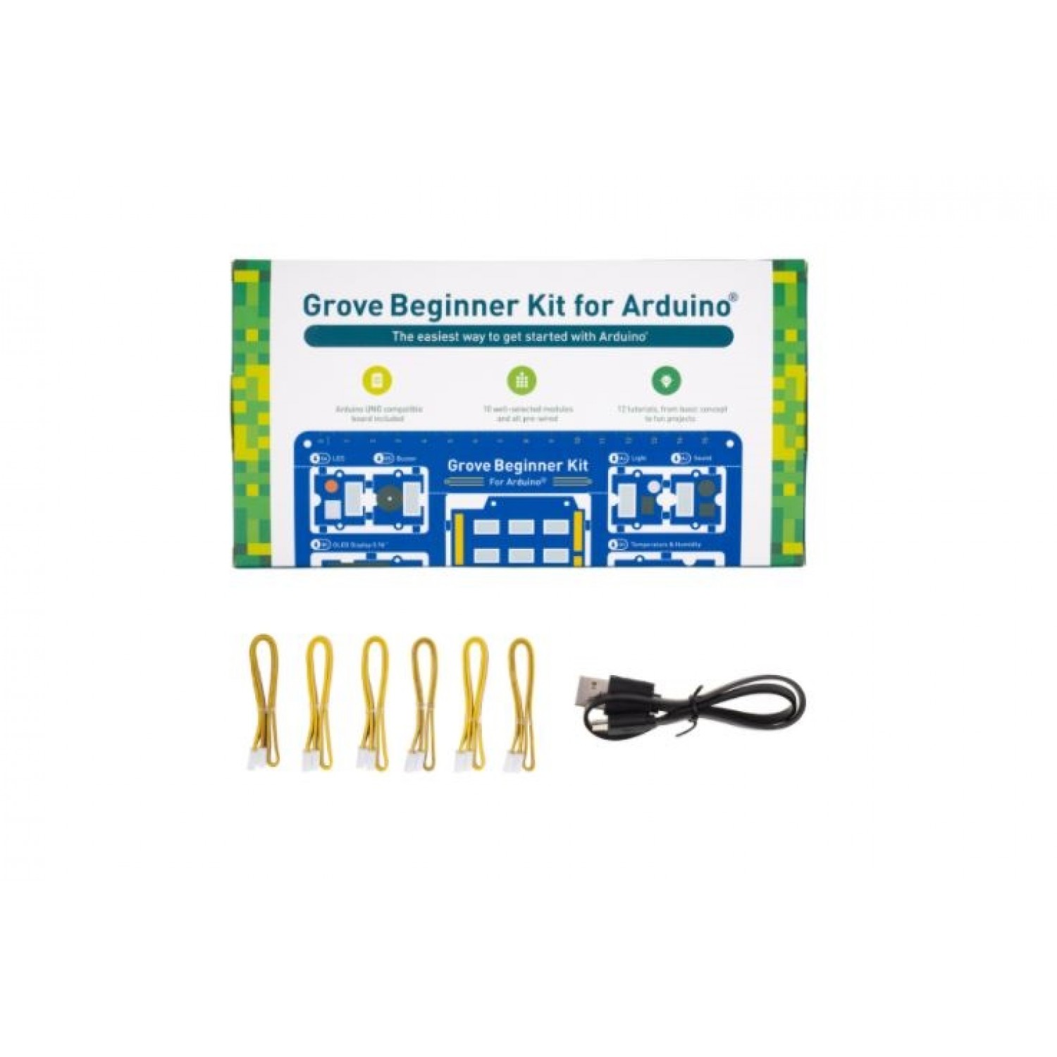 Seeed Studio Grove Beginner Kit - Arduino Compatible - SEEED-110061162