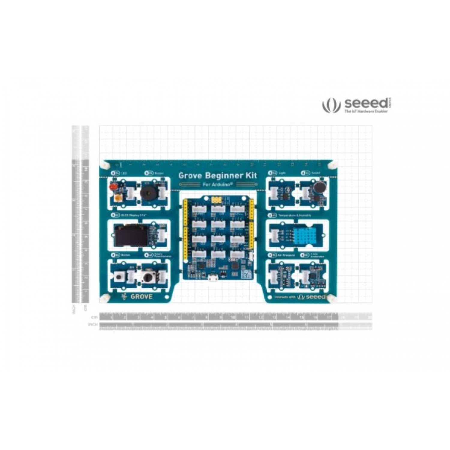 Seeed Studio Grove Beginner Kit - Arduino Compatible - SEEED-110061162
