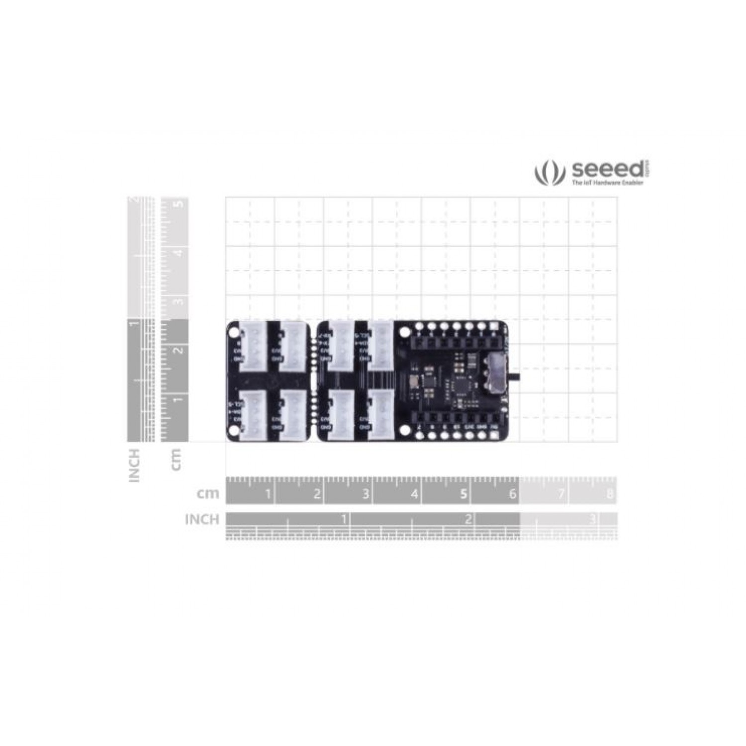 Seeed Studio Grove Shield for Seeeduino XIAO - SEEED-103020312