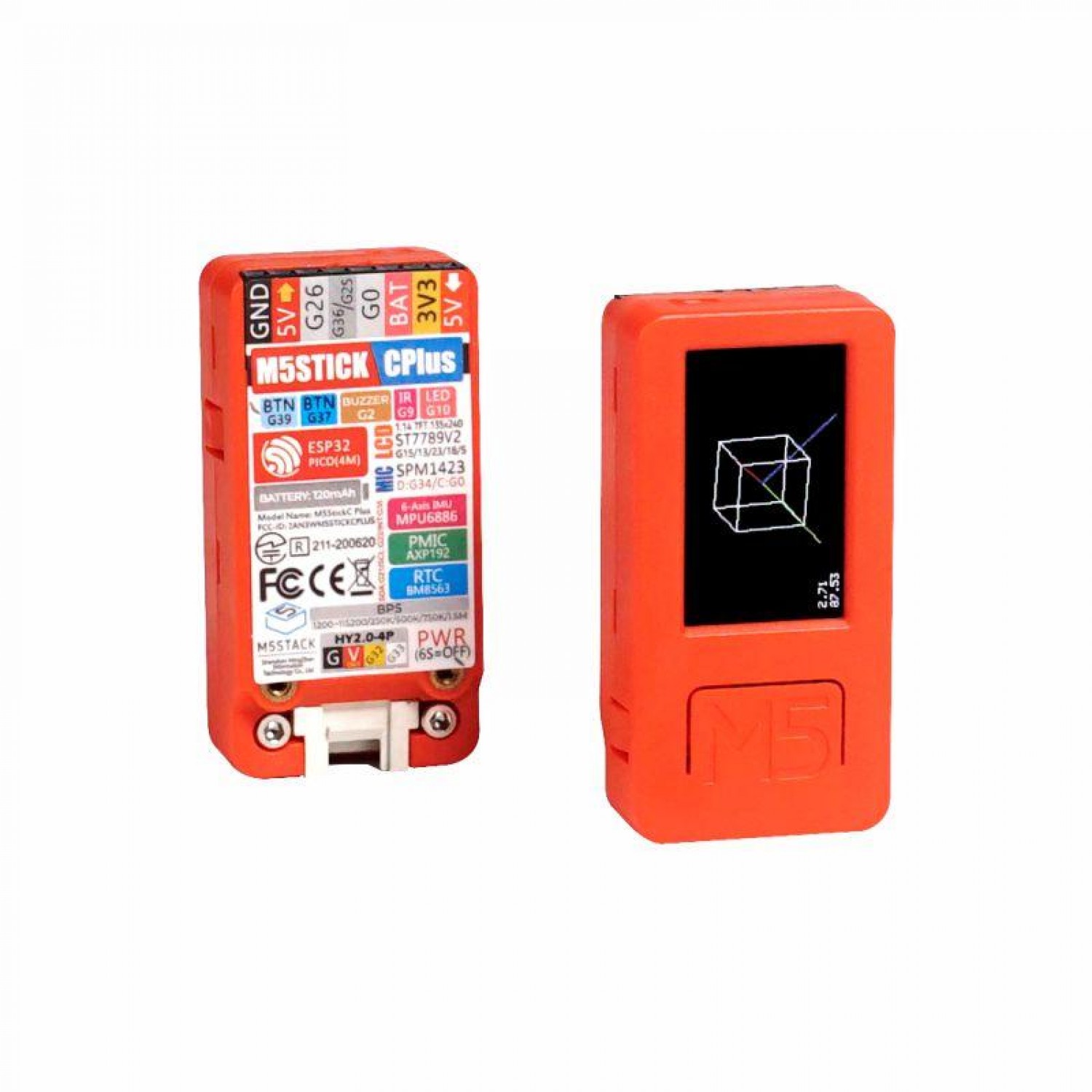 M5Stack M5StickC Plus - ESP32 Development Board - M5STACK-K016-P