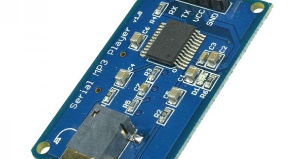 Mini MP3 Module YX5300 with Audio Jack - MP3MOD-YX5300