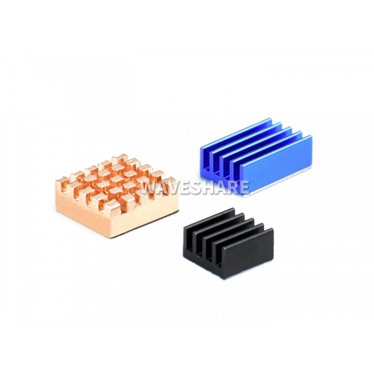 Raspberry Pi Heatsink Kit - Colored - WS-17790