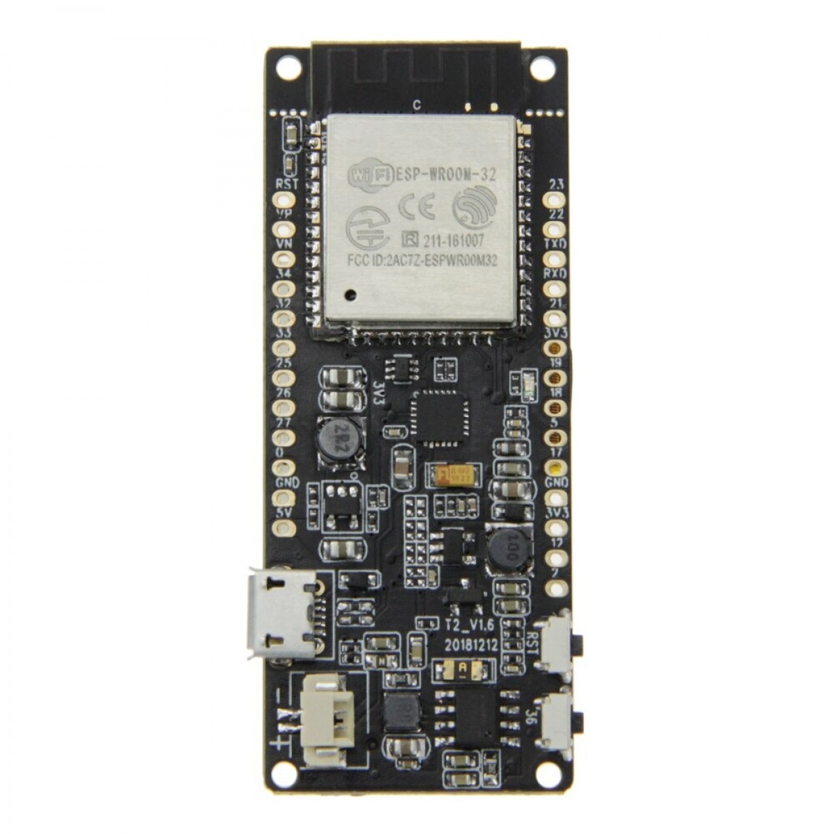 LilyGO TTGO T2 ESP32-WROOM - met 0.96 inch OLED Display - LILYGO-G624-Q318