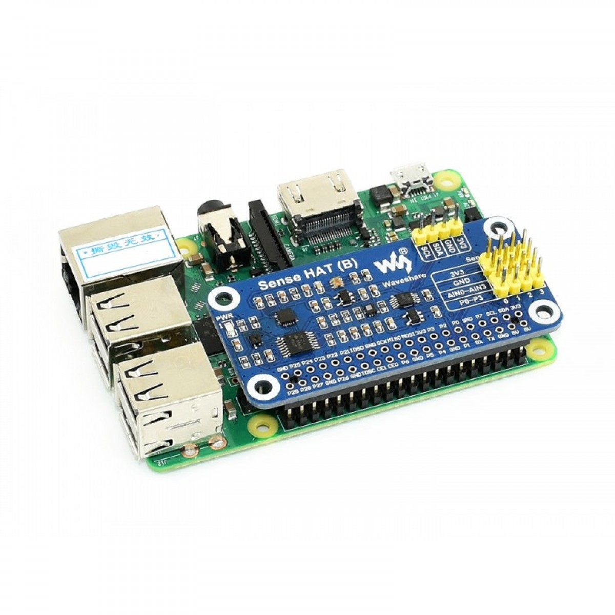 Waveshare Sense HAT (B) for Raspberry Pi - WS-16864