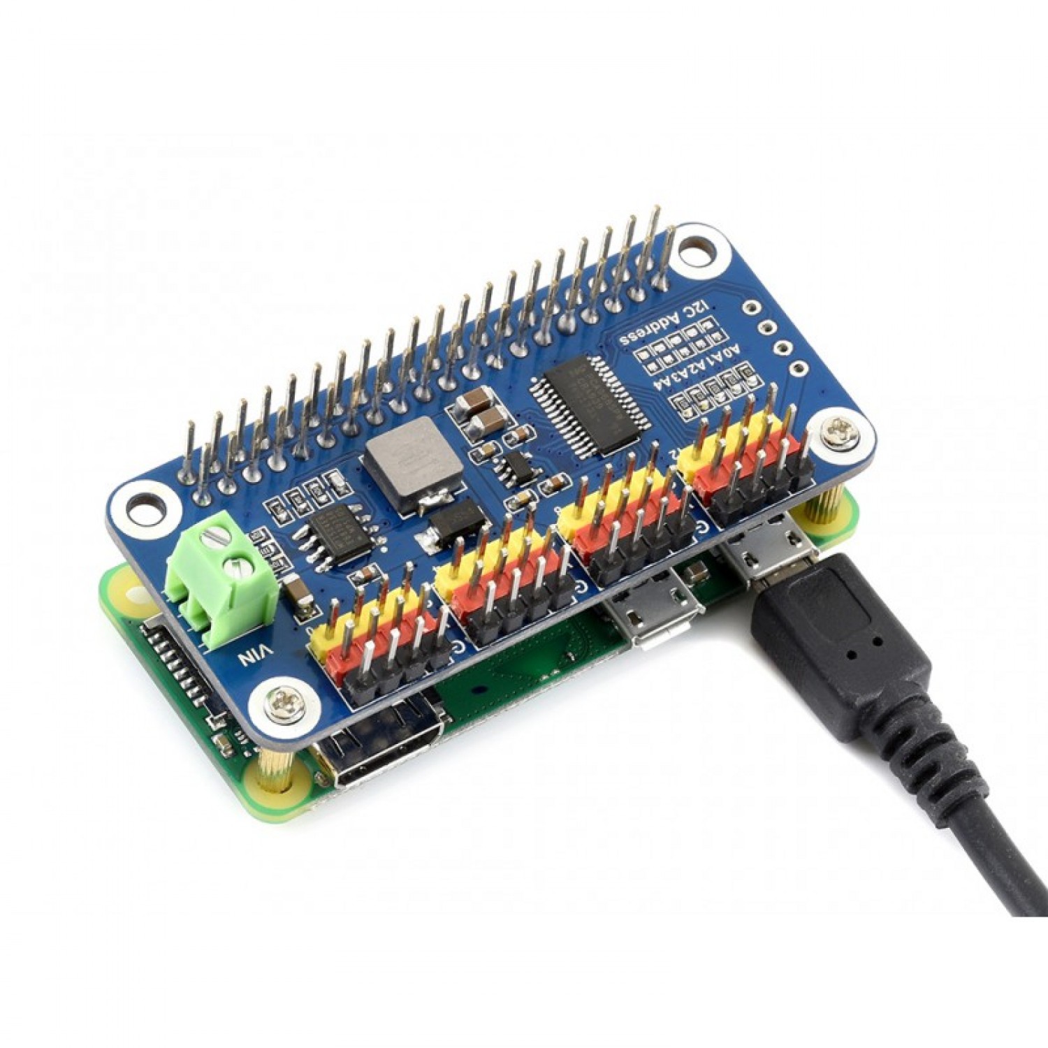 Waveshare Servo Driver HAT voor Raspberry Pi - WS-15275