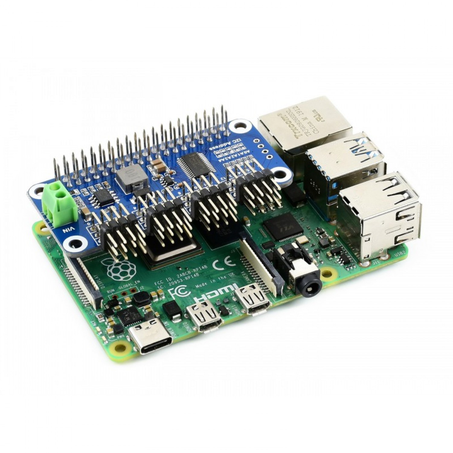 Waveshare Servo Driver HAT (B) for Raspberry Pi - WS-17035