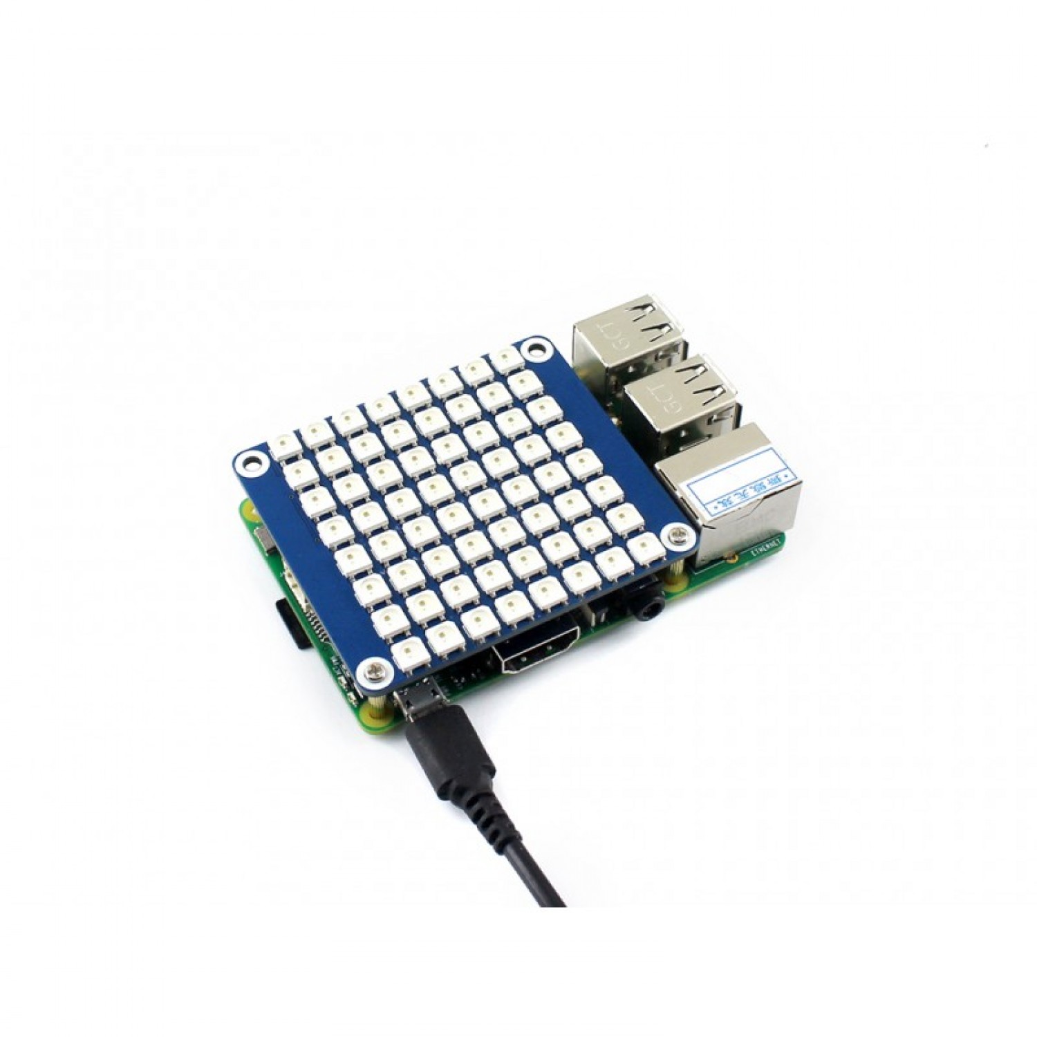 Waveshare RGB LED HAT (B) voor Raspberry Pi - WS-13225