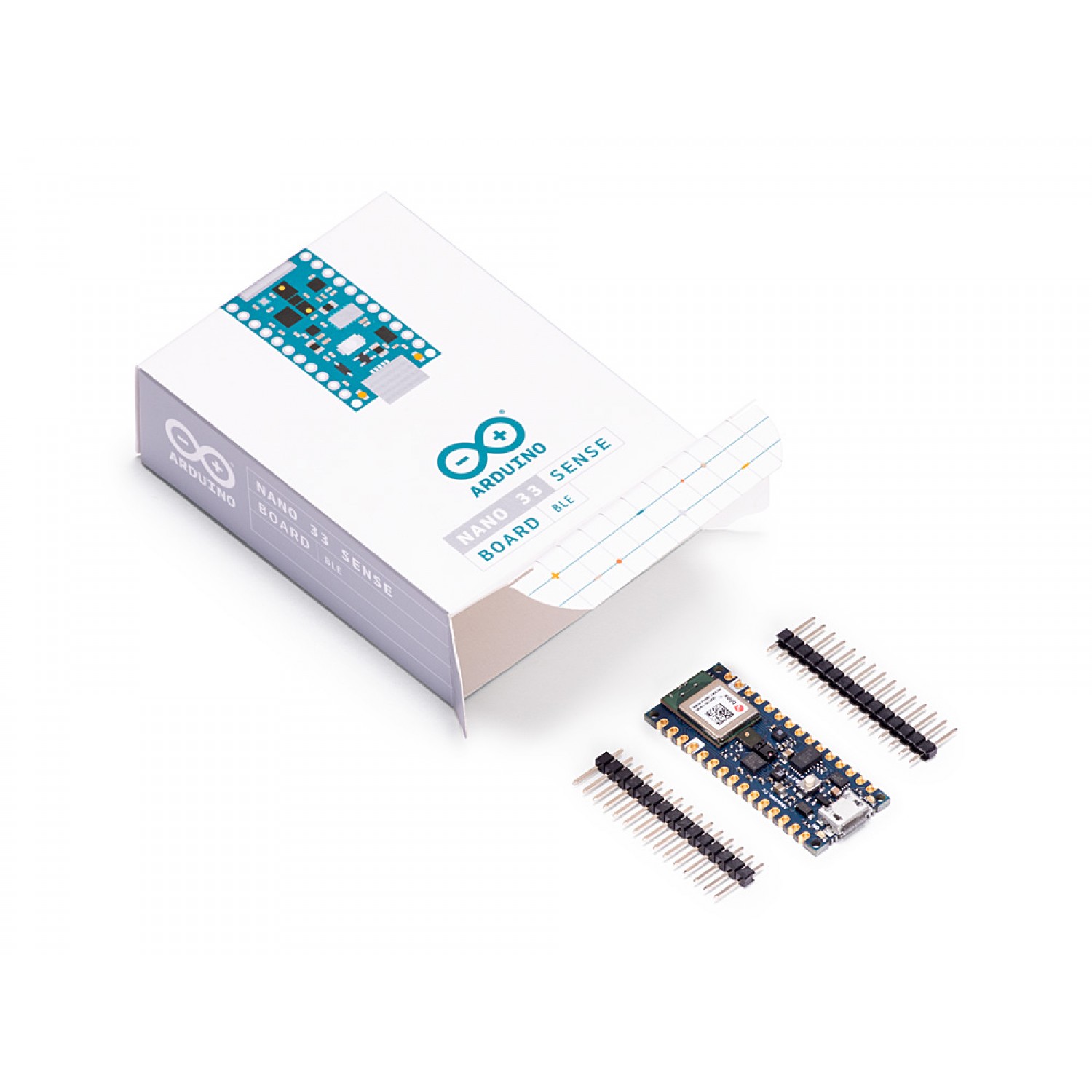 Arduino Nano 33 BLE Sense - Separate Headers - ABX00031