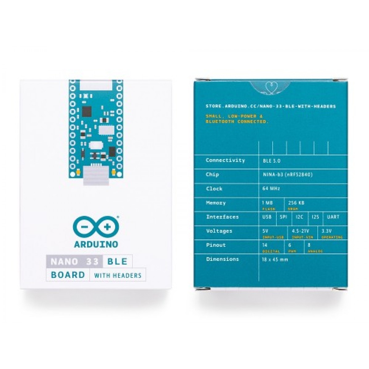 Arduino Nano 33 BLE - ABX00034