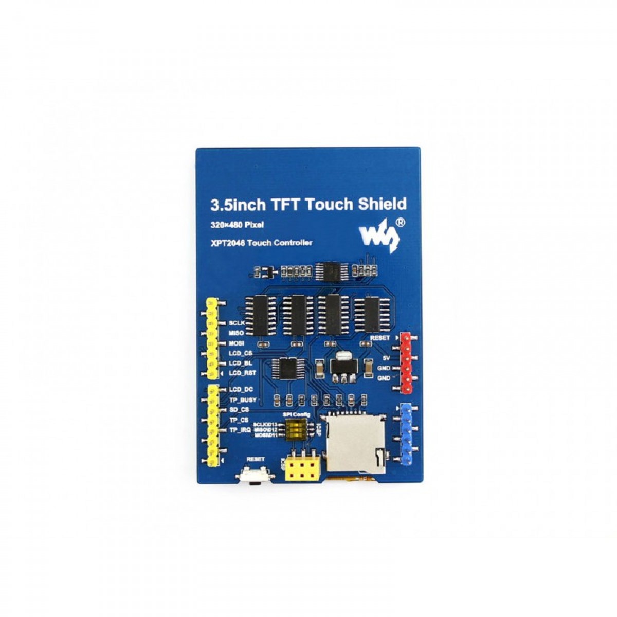 Waveshare 3.5 inch TFT Display Shield - 480*320 Pixels - with ...