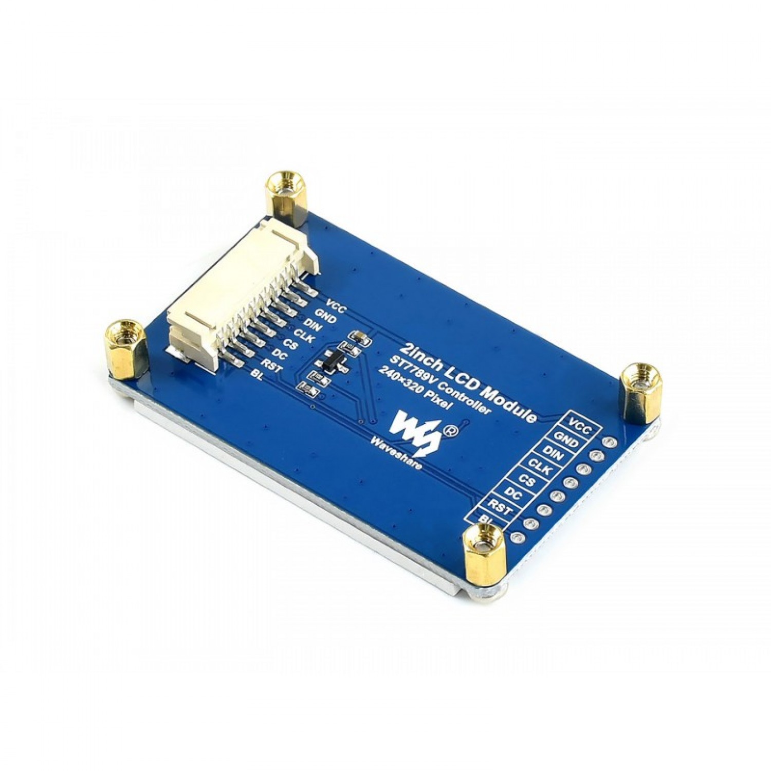 Waveshare 2 inch IPS-TFT-LCD Display - 240*320 Pixels - SPI - WS-17344