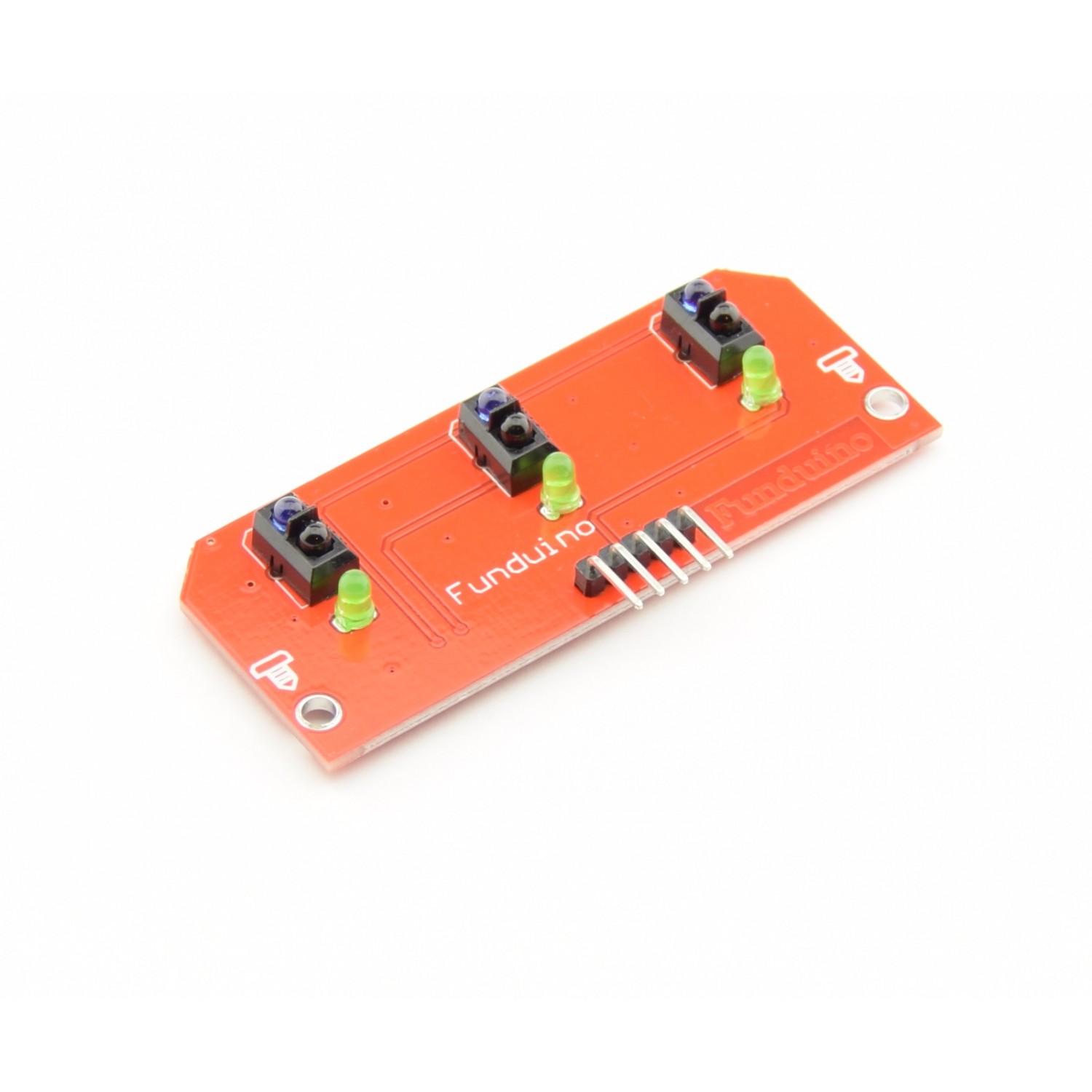 3x TCRT5000 Tracking and Object Sensor Module - TCRT5000MOD3X