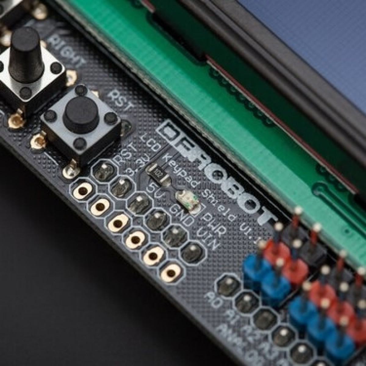 Dfrobot Gravity 1602 Lcd Keypad Shield Voor Arduino Dfrobot Dfr0009