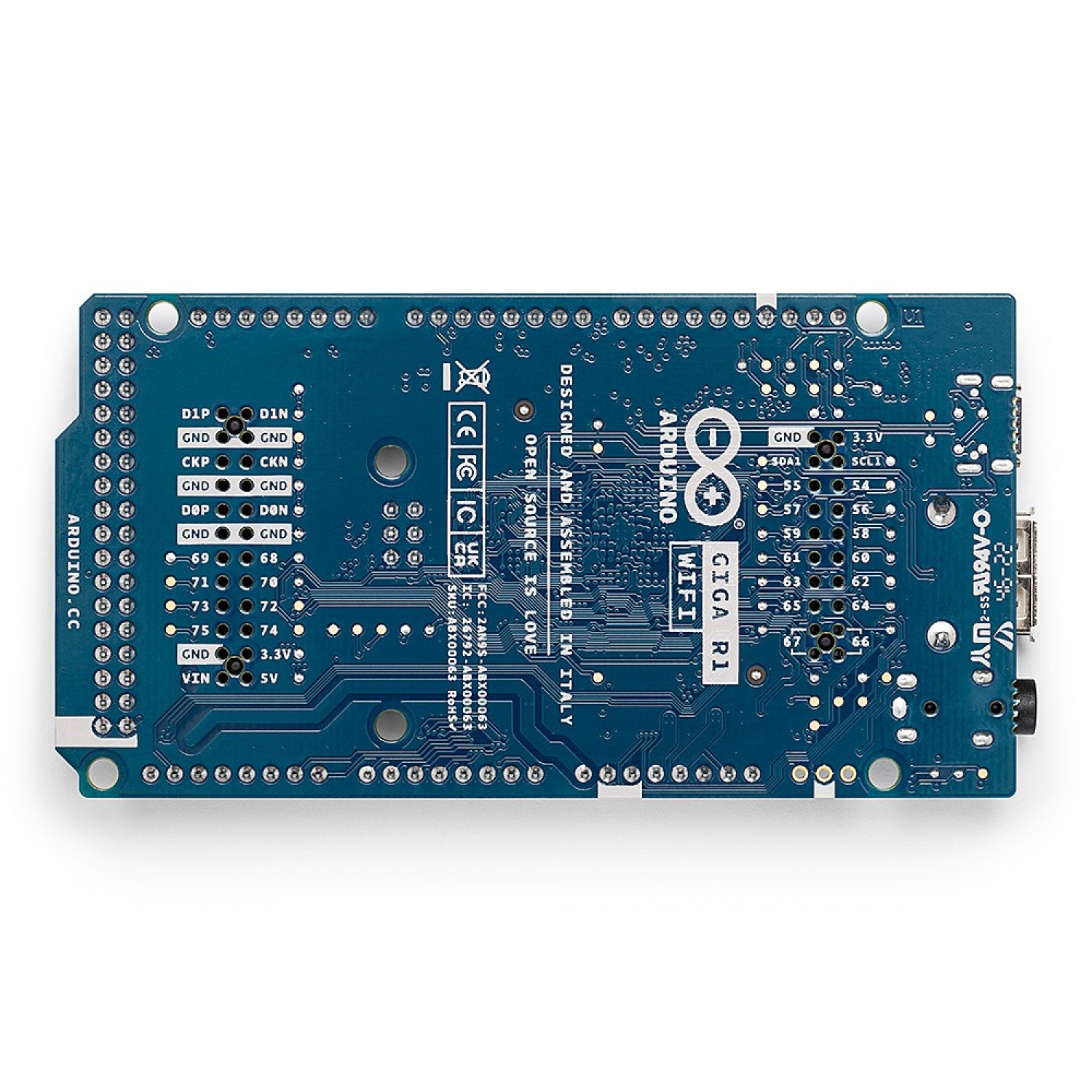 Arduino GIGA R1 WiFi - ABX00063 Arduino GIGA R1 WiFi - ABX00063