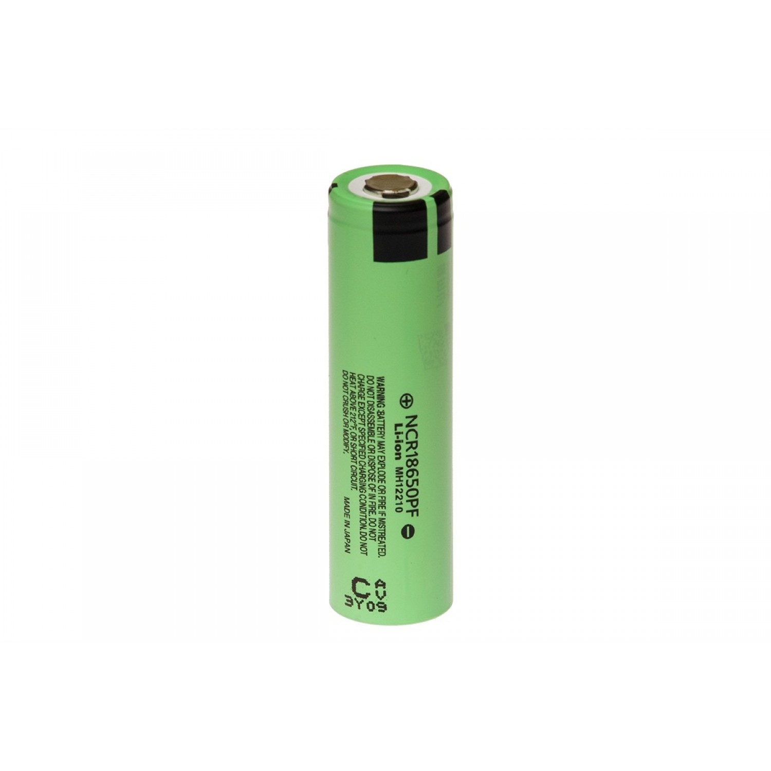 Panasonic 18650 Li-ion Battery - 2900mAh - 10A - NCR18650PF - NCR18650PF